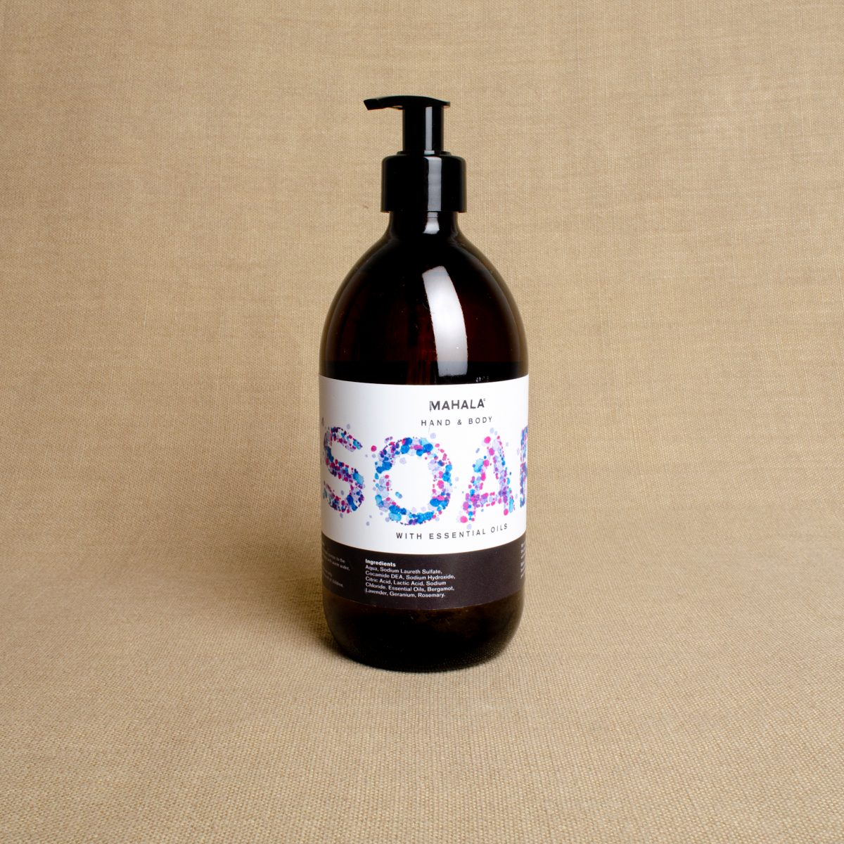 Hand & Body Soap 500ml | MAHALA Homewares & Accessories