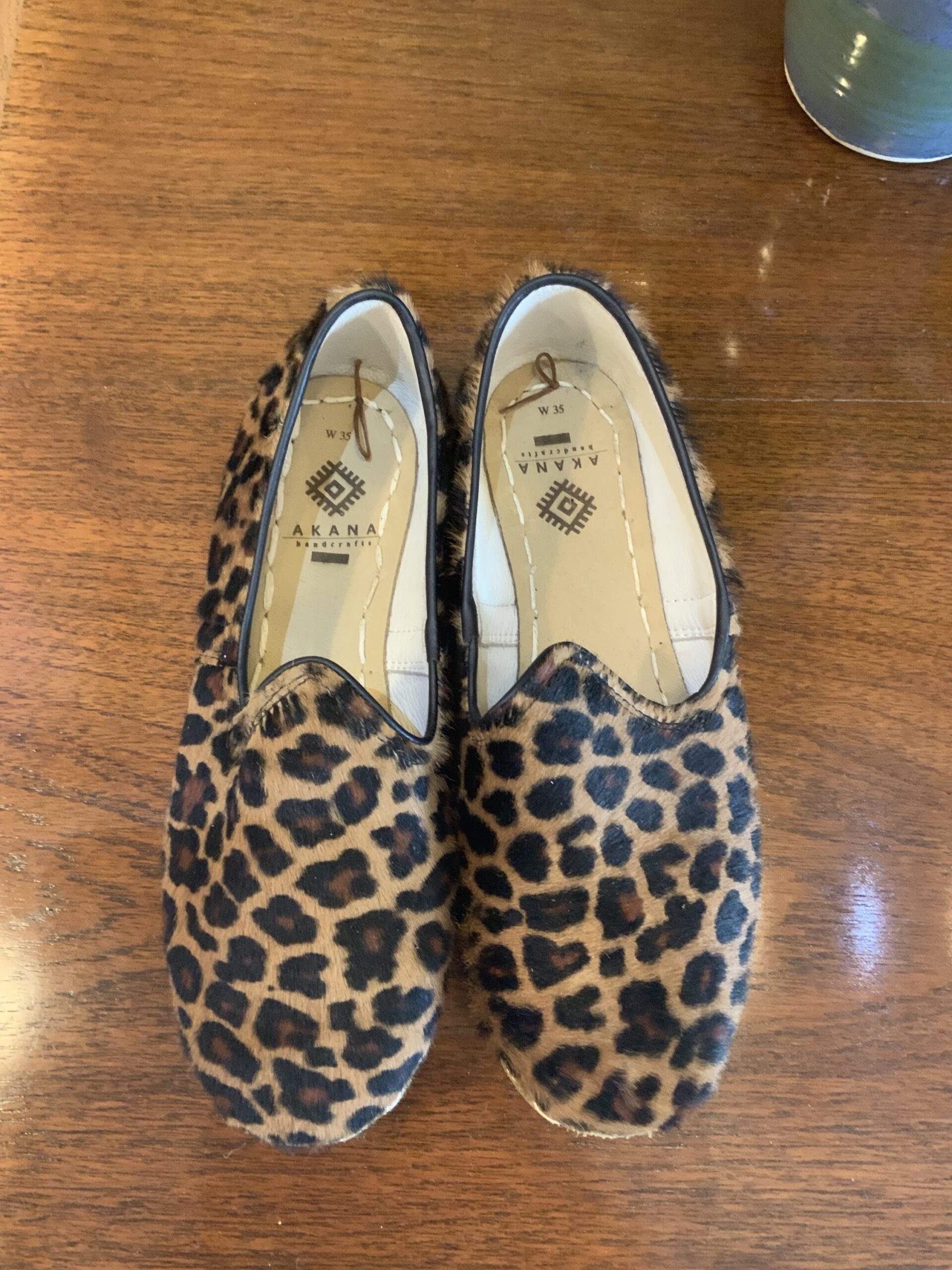 Leopardprint Leather Shoes | MAHALA